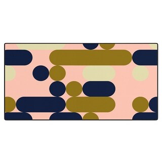 Marta Barragan Camarasa Modern pink geometry Desk Mat - Bed Bath ...