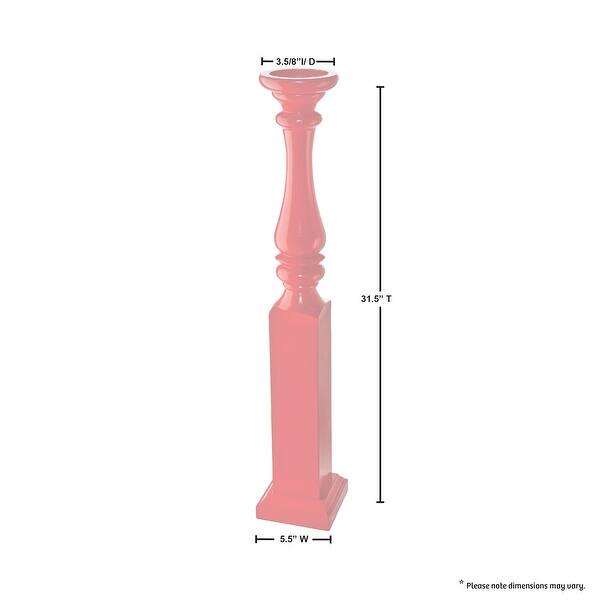 31.5" Mdf Wood Spindle Stand set of 2 - Bed Bath & Beyond - 34663350