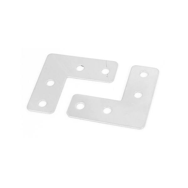 Furniture 40mmx40mmx15mm L Shape Flat Plate Corner Brace Bracket 8Pcs ...
