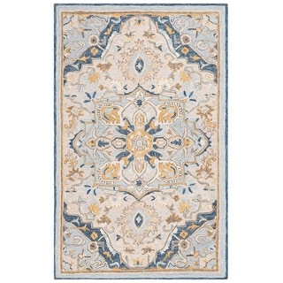 SAFAVIEH Handmade Metro Anaida French Country Wool Rug - Bed Bath ...