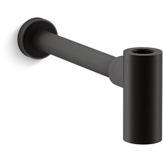 Contemporary Round P Trap 1-1/4" x 1-1/4" Bottle Trap - Bed Bath ...