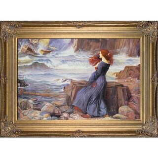 John William Waterhouse 'Miranda - The Tempest' Hand Painted Oil ...