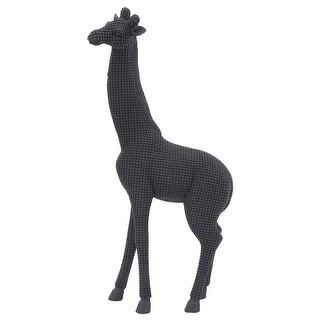 Resin, 16" Giraffe Table Accent, Black - 7" x 3" x 16" - Bed Bath ...