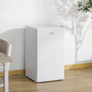 Energy Efficient Mini Fridge with Freezer and Adjustable Thermostat ...