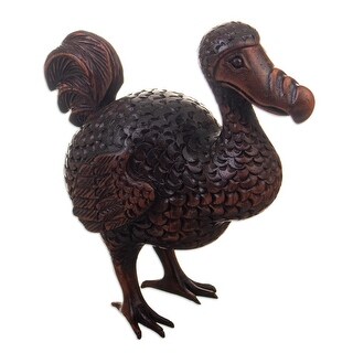 Novica Handmade Ancient Dodo Wood Sculpture - Bed Bath & Beyond - 37867019