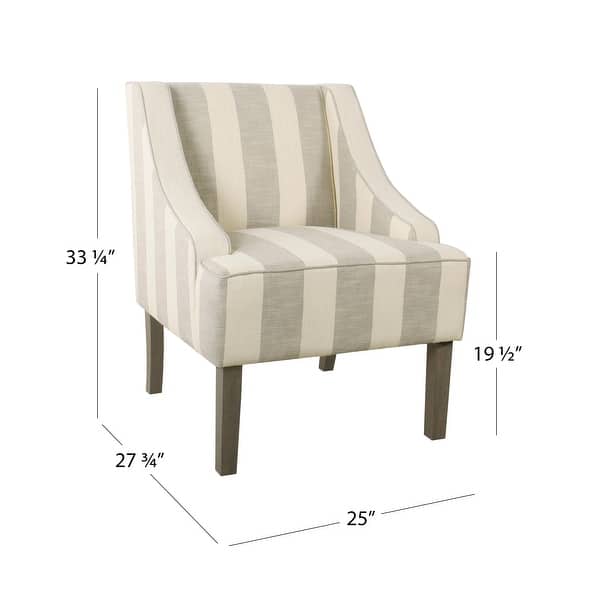 HomePop Classic Swoop Arm Accent Chair - Bed Bath & Beyond - 32418748