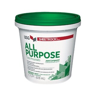 SHEETROCK 380270 All Purpose Joint Compound, 1.75 pt., White - Bed Bath ...