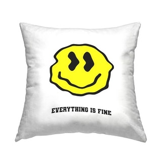 Stupell Everything Is Fine Smiley Design by House of Lulu - Bed Bath ...