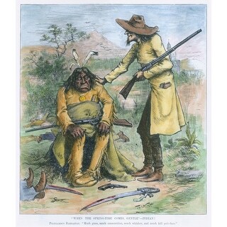 Anti-Mormon Cartoon By Thomas Nast Based On Incidents Of The 1857 Utah ...