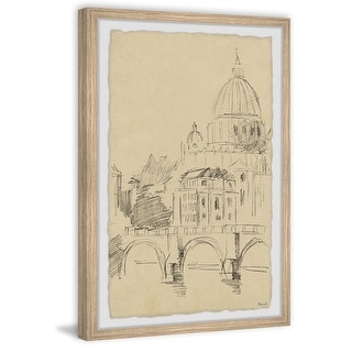 St. Peter Cathedral Sketch Framed Print - Bed Bath & Beyond - 38929622