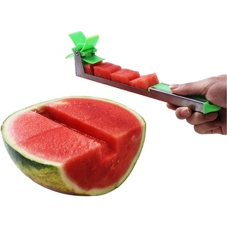 Stainless Steel Watermelon Slicer Windmill Cutter - Bed Bath & Beyond ...