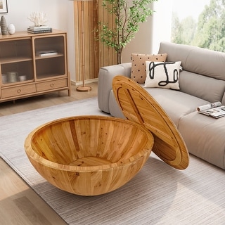 Vintage Style Bucket Shaped Coffee Table for Office - Bed Bath & Beyond ...