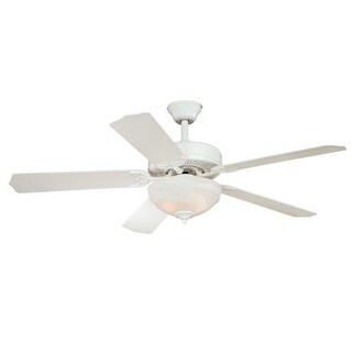 Vaxcel Lighting F0025 Essentia 52" 5 Blade Indoor Ceiling Fan - Light ...
