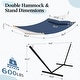 Modern Portable Hammock, Hand-Woven Ropes, Anti-Tipping Design for ...