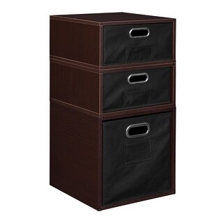 Noble Connect Storage Set- 1 Full Cube/2 Half Cubes with Foldable ...
