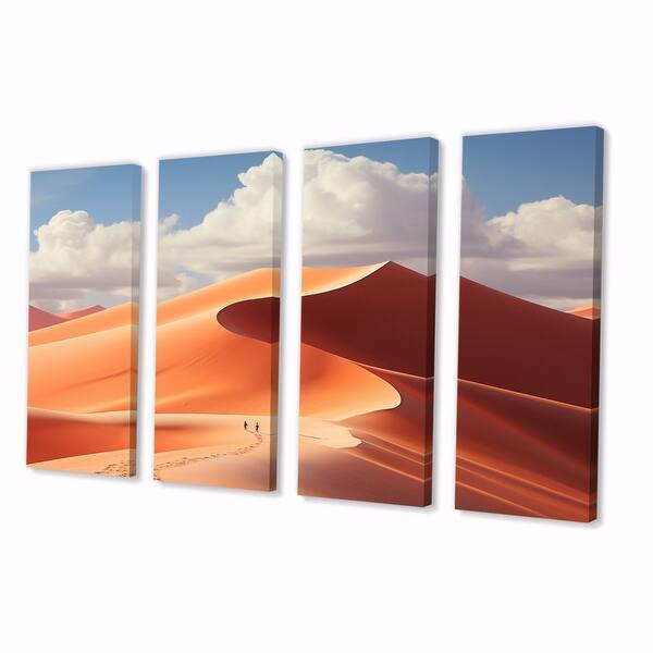 Designart "Sossusvlei Namibia A Desert II" Landscapes Multipanel Canvas ...