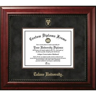 Tulane University 11w x 8.5h Executive Diploma Frame - Bed Bath ...