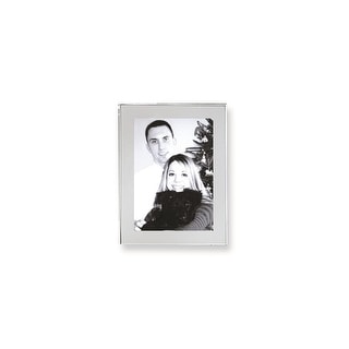 Curata Silver-Plated Lacquer-Coated 8x10 Photo Frame - Bed Bath ...