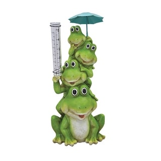 14" Resin Frog Rain Gauge - Bed Bath & Beyond - 35449578