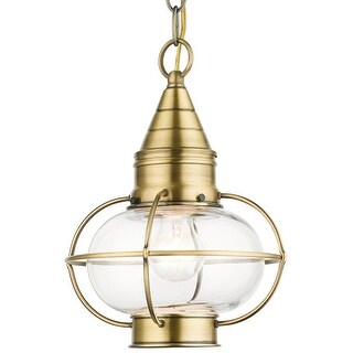 Livex Lighting Newburyport 9" Wide Outdoor Mini Pendant - Bed Bath ...