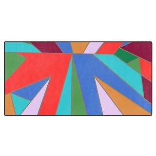 Carey Copeland Abstract Geometric Desk Mat - Bed Bath & Beyond - 39497895