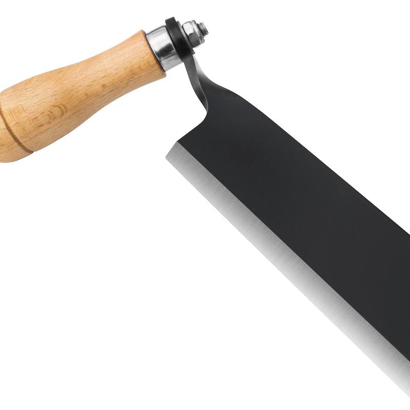 8-inch Draw Knife Straight Draw Shaver with Wood Grip Handles and Blade ...