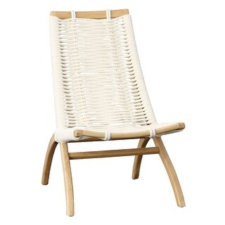 Millwood Rubberwood Upholstered Occasional Chair, White - Bed Bath ...