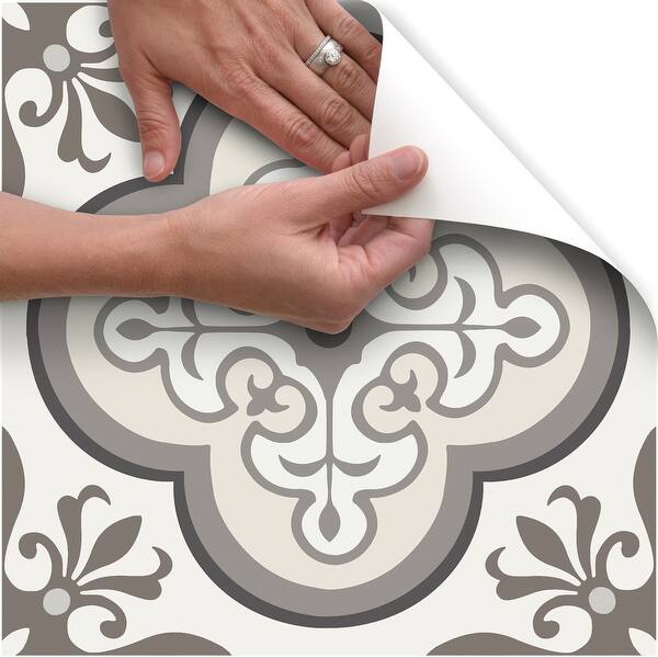 Con-Tact Brand Floor Adorn, Premium Vinyl Floor Self-Adhesive Tiles ...