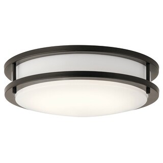 Kichler 12" Wide LED Flush Mount Ceiling Fixture - Bed Bath & Beyond ...