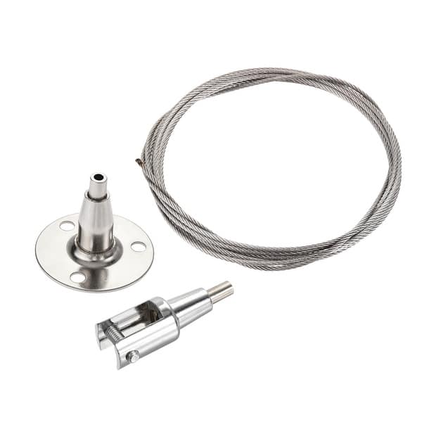 Picture Hanging Wire Kit, 4Set 2M Hanger Wire Load 66 lbs, with Screws ...