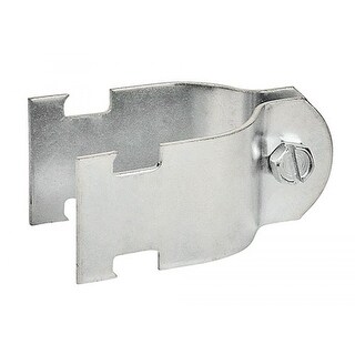 10 Pcs, 1/2 in. Two Piece Rigid Conduit Strut Clamp, Zinc Plated Steel ...