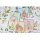 Easter Rabbits & Flowers Set of 4 Drink Sitter Coasters 4" - Bed Bath ...