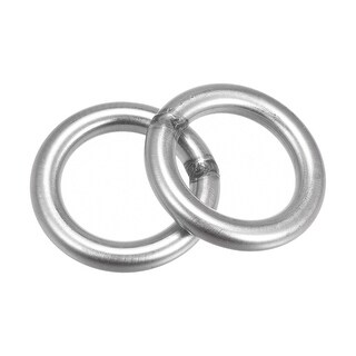 304 Stainless Steel Welded Rings, Hardware for Hanging Plant Crafts ...