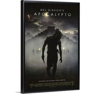 "Apocalypto (2006)" Black Float Frame Canvas Art - Bed Bath & Beyond ...