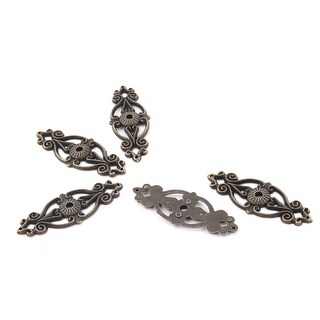 63mm x 25mm Hardware Retro Style Metal Box Corner Edge Decor Bronze ...