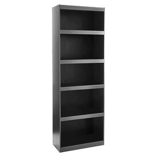 5 Shelf Open Bookcase & Bookshelf - for Storage Books & Decor Home ...