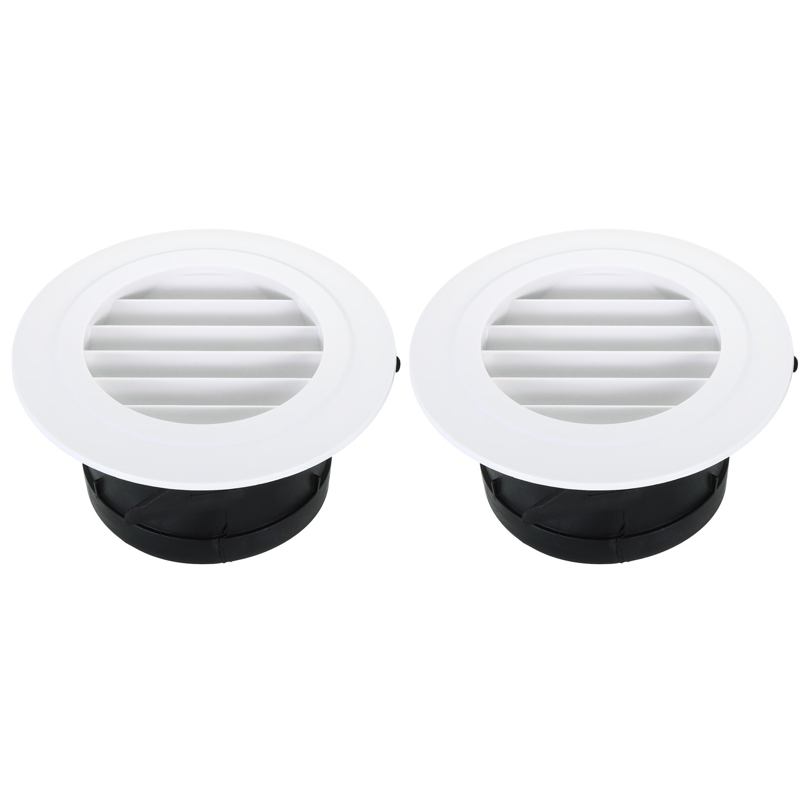 8" Round Air Vent 2pcs Ceiling Diffuser Grill Soffit Vent with Screen ...