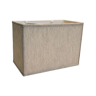 Rectangular Drum Lampshade (8x14) (8x14) x 10 Textured Oatmeal - Bed ...