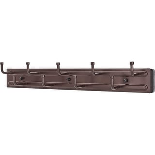 Rev-A-Shelf 14" Pull Out Belt Rack Closet Storage Organizer, Bronze ...
