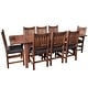 Mission Style Oak Stow Leaf Dining Table (2 Colors Available) - Bed ...