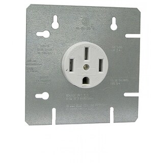 American Imaginations 5.5 in. x 5.5 in. Electrical Range Receptacle in ...