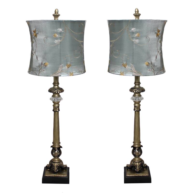 Contemporary Parisian Buffet Table Lamp (Set of 2) - Overstock - 8912254