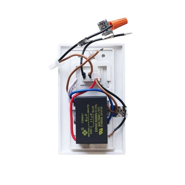 Ceiling Fan Wall Control Universal 3-Speed Fan Wall Mount Control - Bed ...