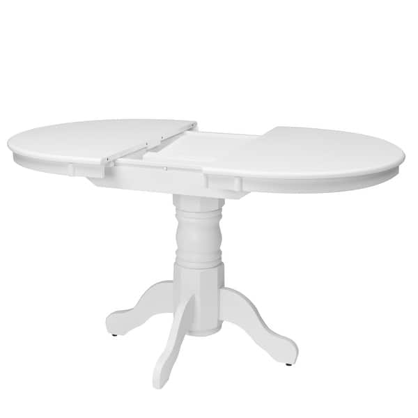 Dilon Extendable Oval Pedestal Dining Table - Bed Bath & Beyond - 15439136