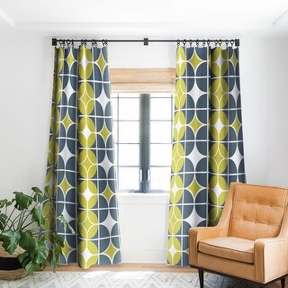 Blackout Mid Century 7C Made-to-Order Curtain Panel (One Panel) - On ...