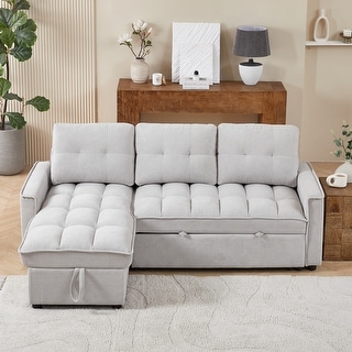 Reversible Sofa Bed with Storage and Triple Conversion - Bed Bath ...