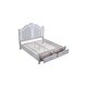 Mystic Queen Bed Silver - Bed Bath & Beyond - 42952572