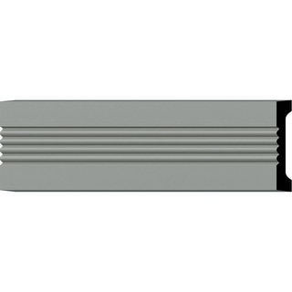 4 1/2"H x 3/4"P x 94 1/2"L Lisbon Fluted Panel Moulding - Bed Bath ...