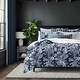 Alexandria Indigo Cotton Comforter Set 8 Piece - Bed Bath & Beyond ...