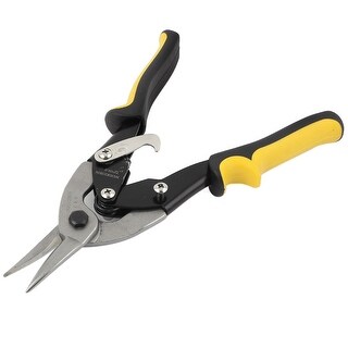 15mm Cutting Dia Plastic Nonslip Handle Iron Snips Scissors Cutters ...